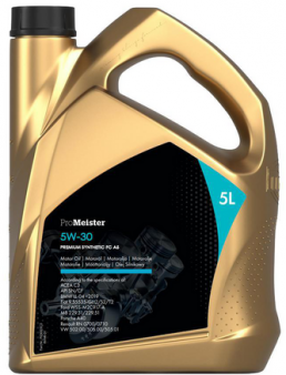 ProMeister Promeister A5/B5 Premium Synthetic 5W-30 Motorolja Dunk 5 l